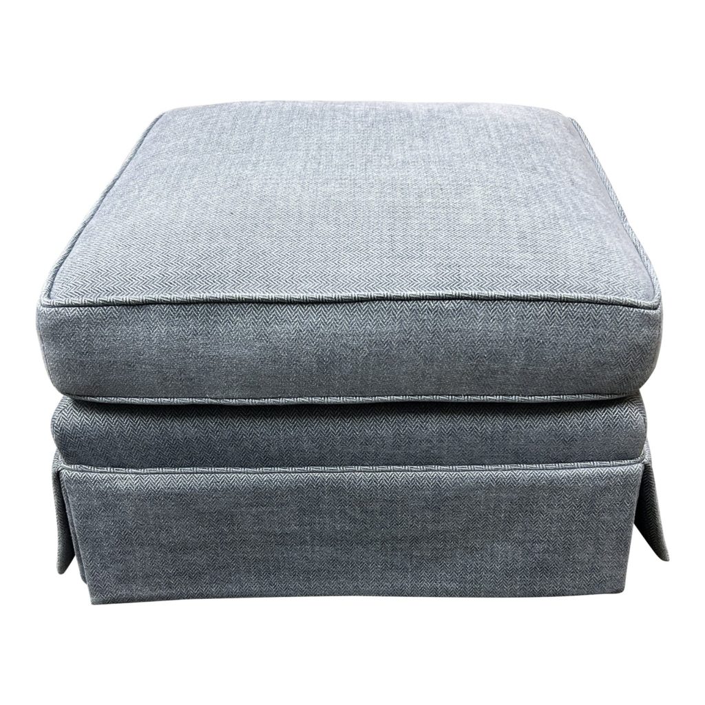 Custom Design Upholstered Square Ottoman | Design Plus Gallery