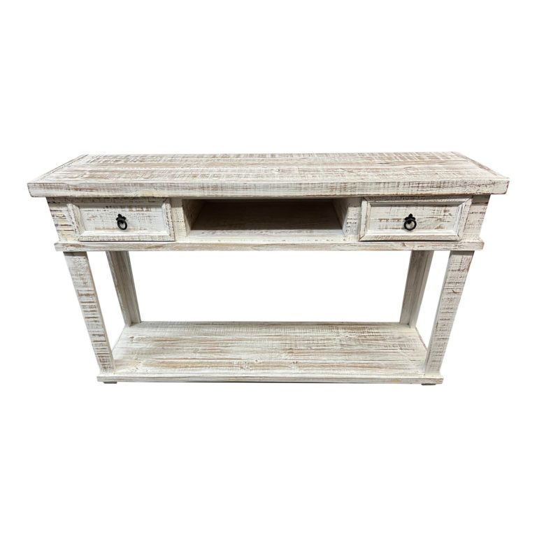 Farmhouse Style Console Table - Design Plus Gallery