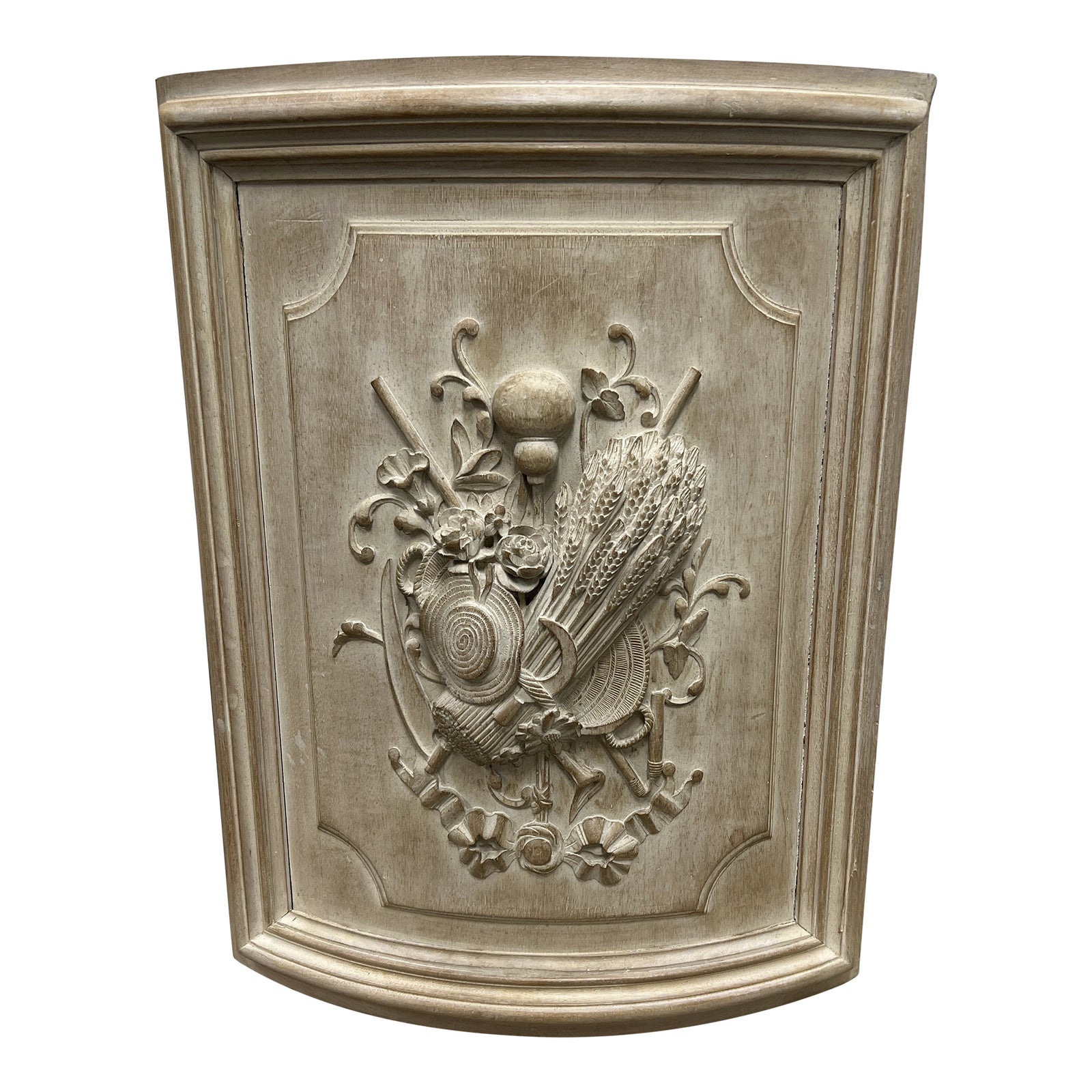 carved-walnut-wood-panel-0195 - Design Plus Gallery