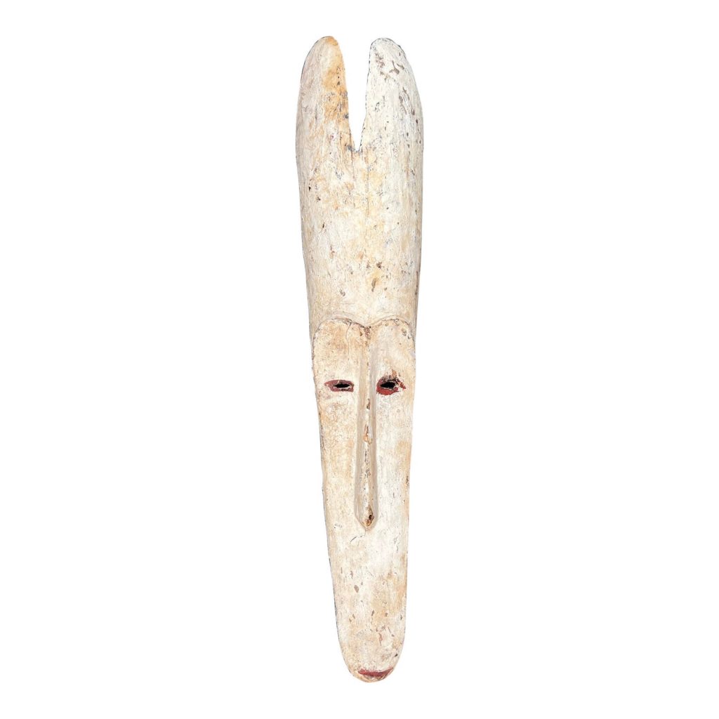 Tribal Wooden Elongated Mask - Design Plus Gallery