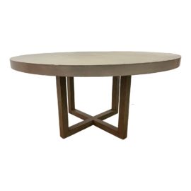 Restoration Hardware Heston Concrete Dining Table. Original Price 4 090 Design Plus Gallery
