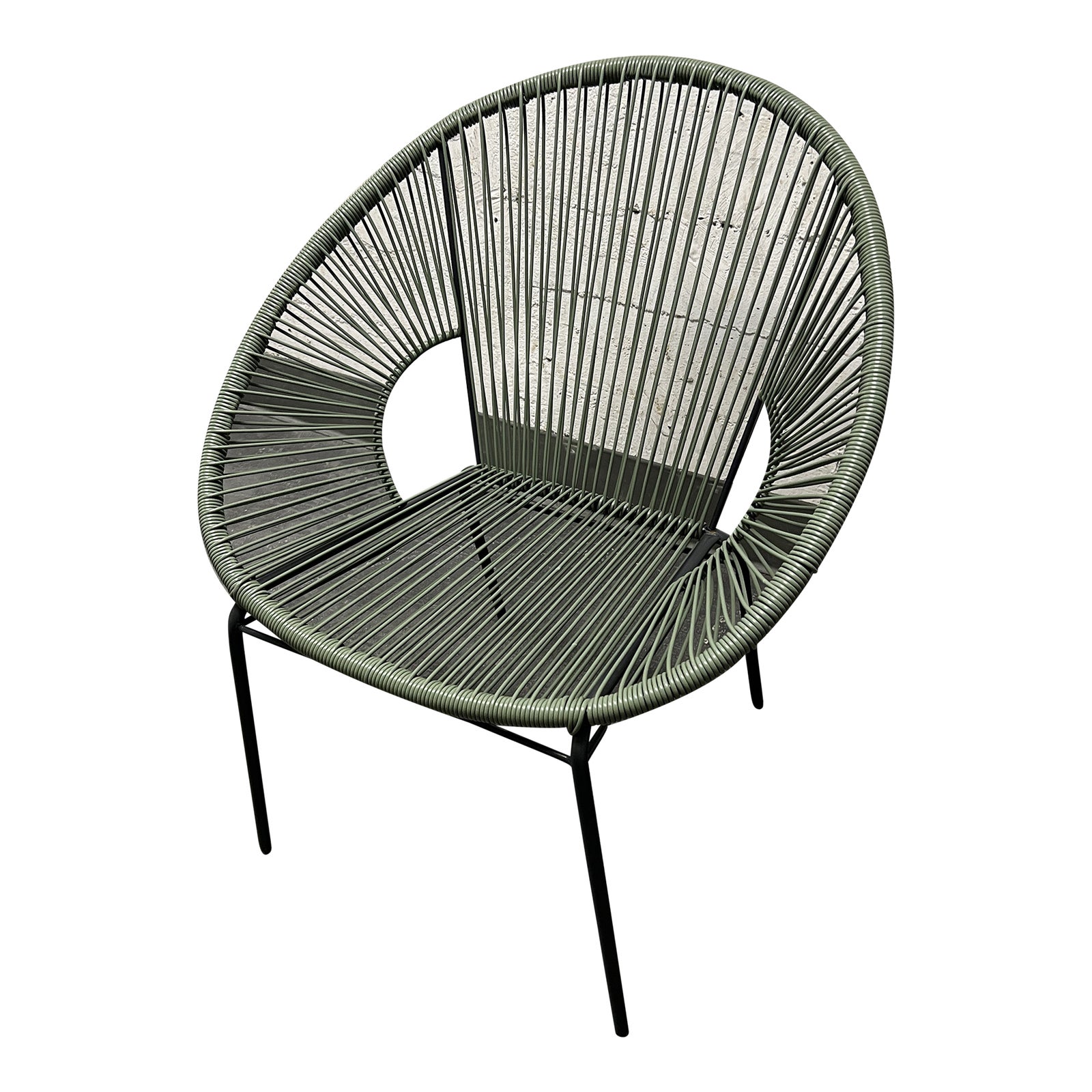 contemporary-green-acapulco-style-lounge-chair-9044 - Design Plus Gallery