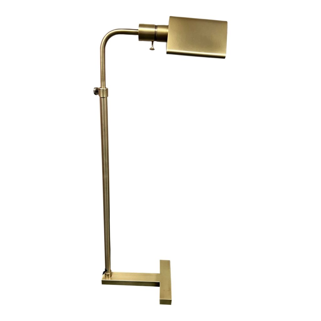 Pharmacy Adjustable Brass Reading Lamp - Design Plus Gallery