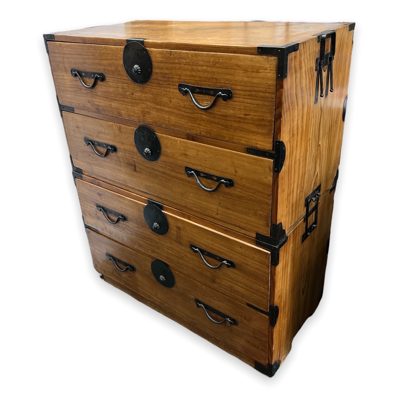 Vintage Japanese Double Tansu - Design Plus Gallery