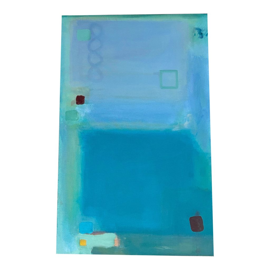 David Fielding Original Acrylic Painting on Canvas, Signed - Design ...