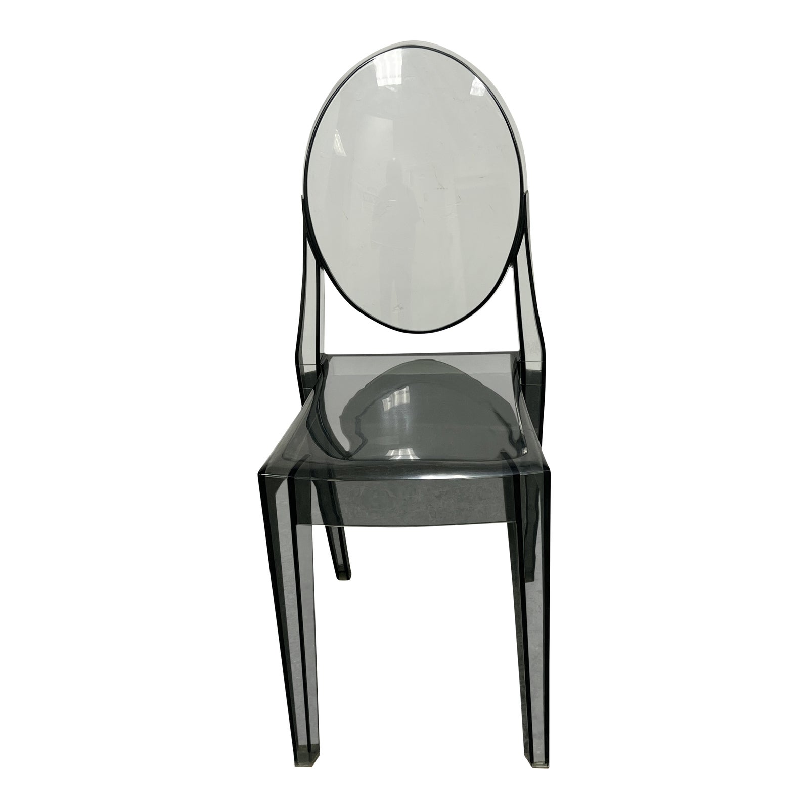 Casper Smoked Ghost Chair Replica - Design Plus Gallery