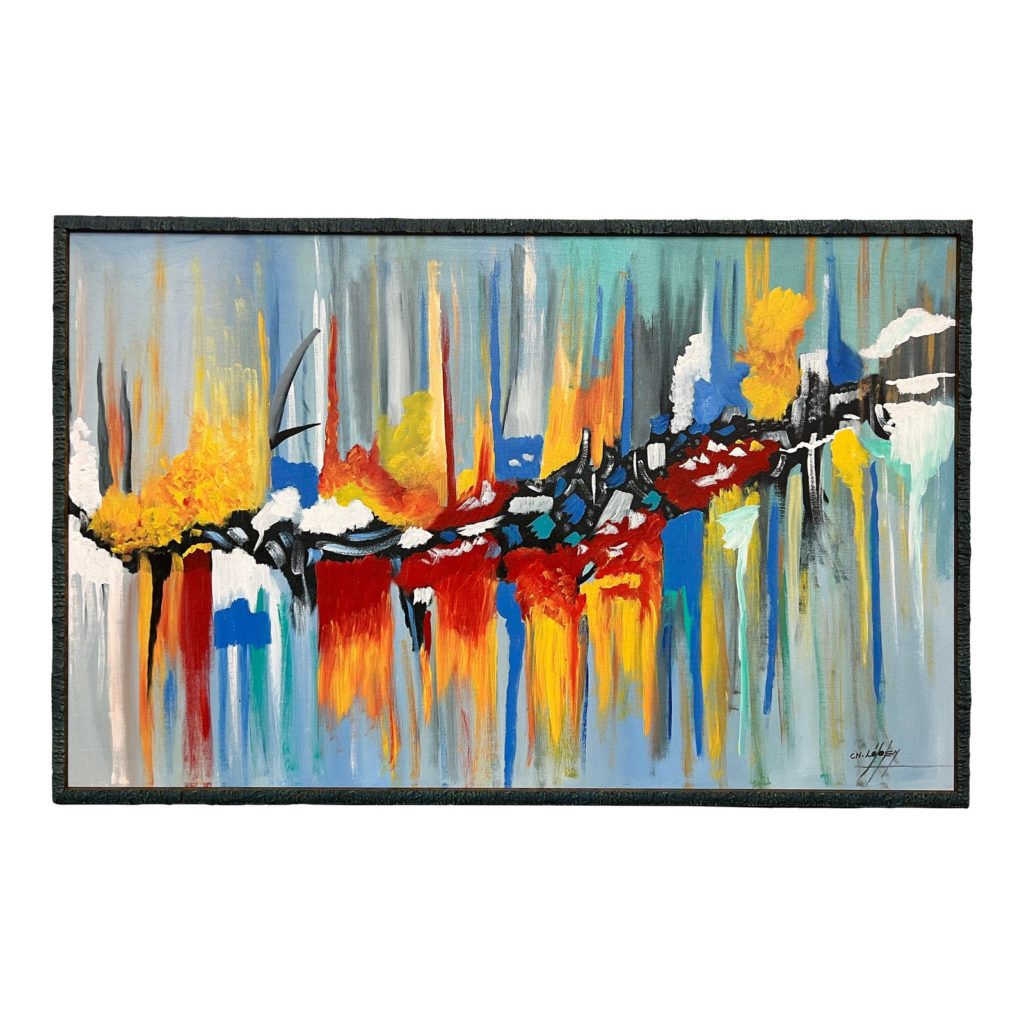 Elver Chincay Lopez Original Abstract, Mancora, Peru - Design Plus Gallery