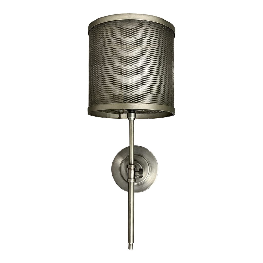 Rejuvenation Metal + Mesh Sconce - Design Plus Gallery