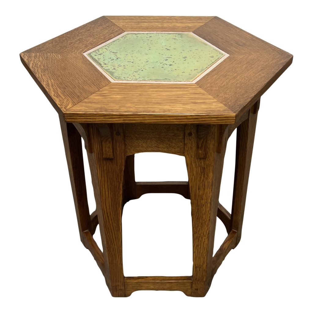 Stickley Furniture Gus Tile Top Tabouret Side Table. Original Price ...