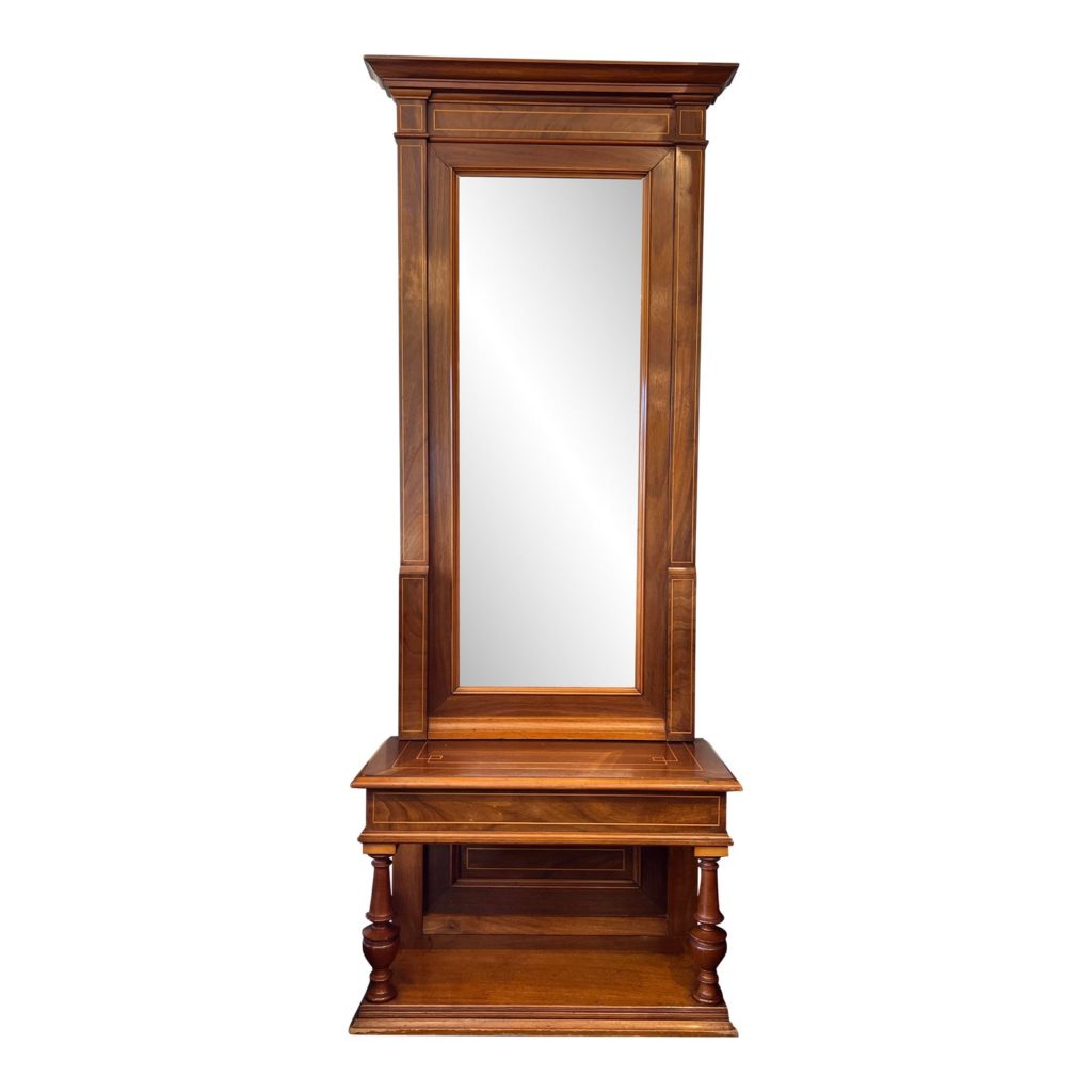 Antique Oak Boston Spindle Back Rocking Chair | Design Plus Gallery