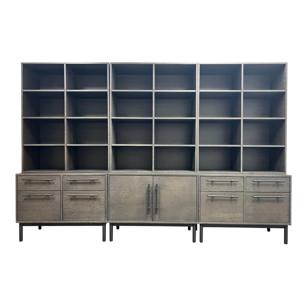 Arhaus Sullivan Collection Modular Triple Bookcase, Set of Six ...