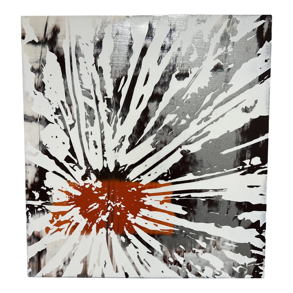 NEW Jose Maria Clark "Anthemis" Acrylic Painting on Canvas - Design ...