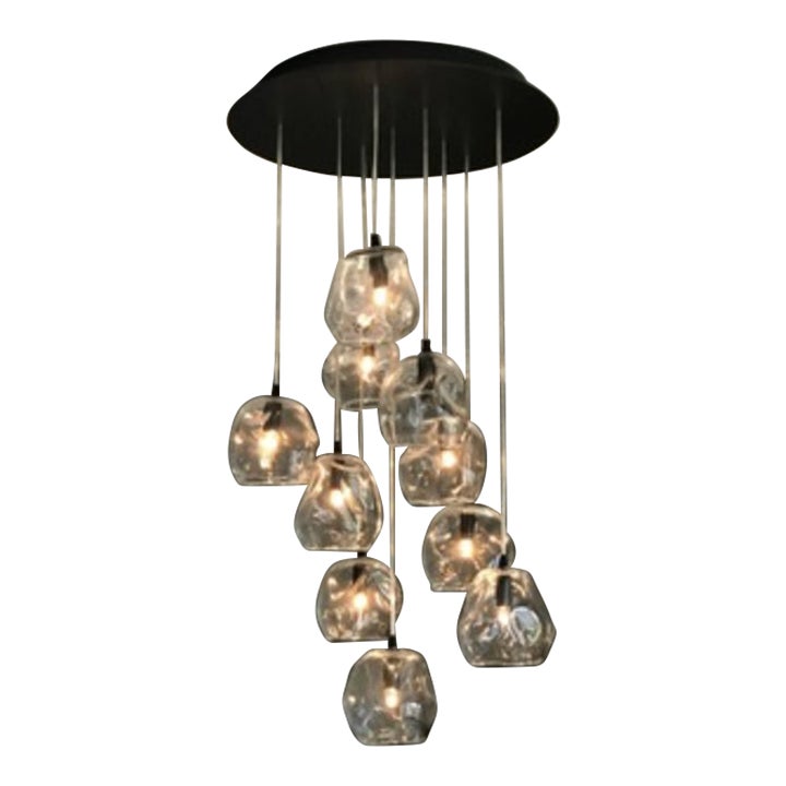 john-pomp-infinity-10-light-cluster-chandelier-2226 - Design Plus Gallery