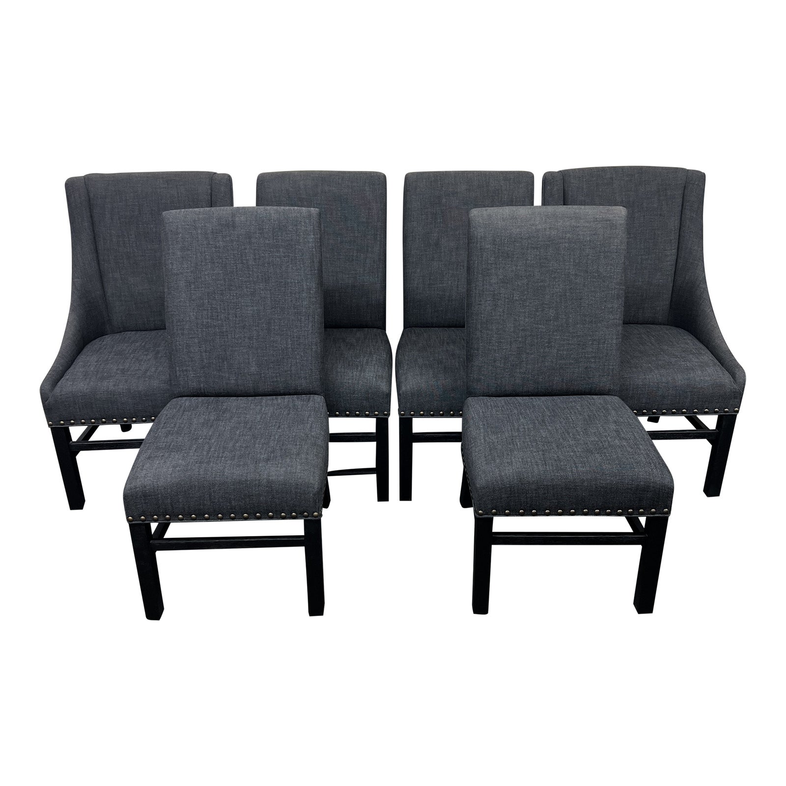 restoration-hardware-nailhead-dining-chairs-a-set-of-six-1582 - Design ...