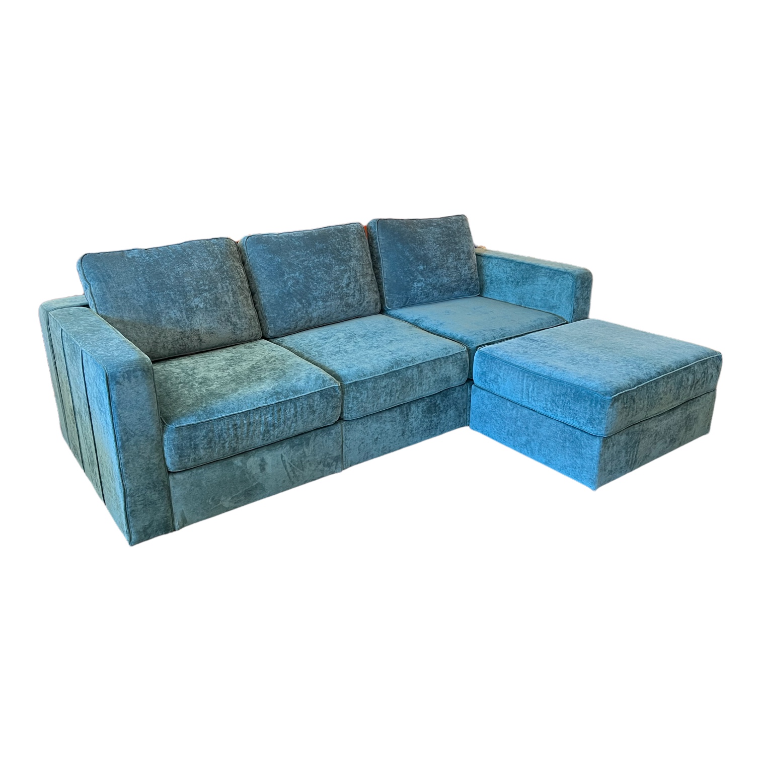 Lovesac 4pc Modular Sofa/"Sactional" - Design Plus Gallery