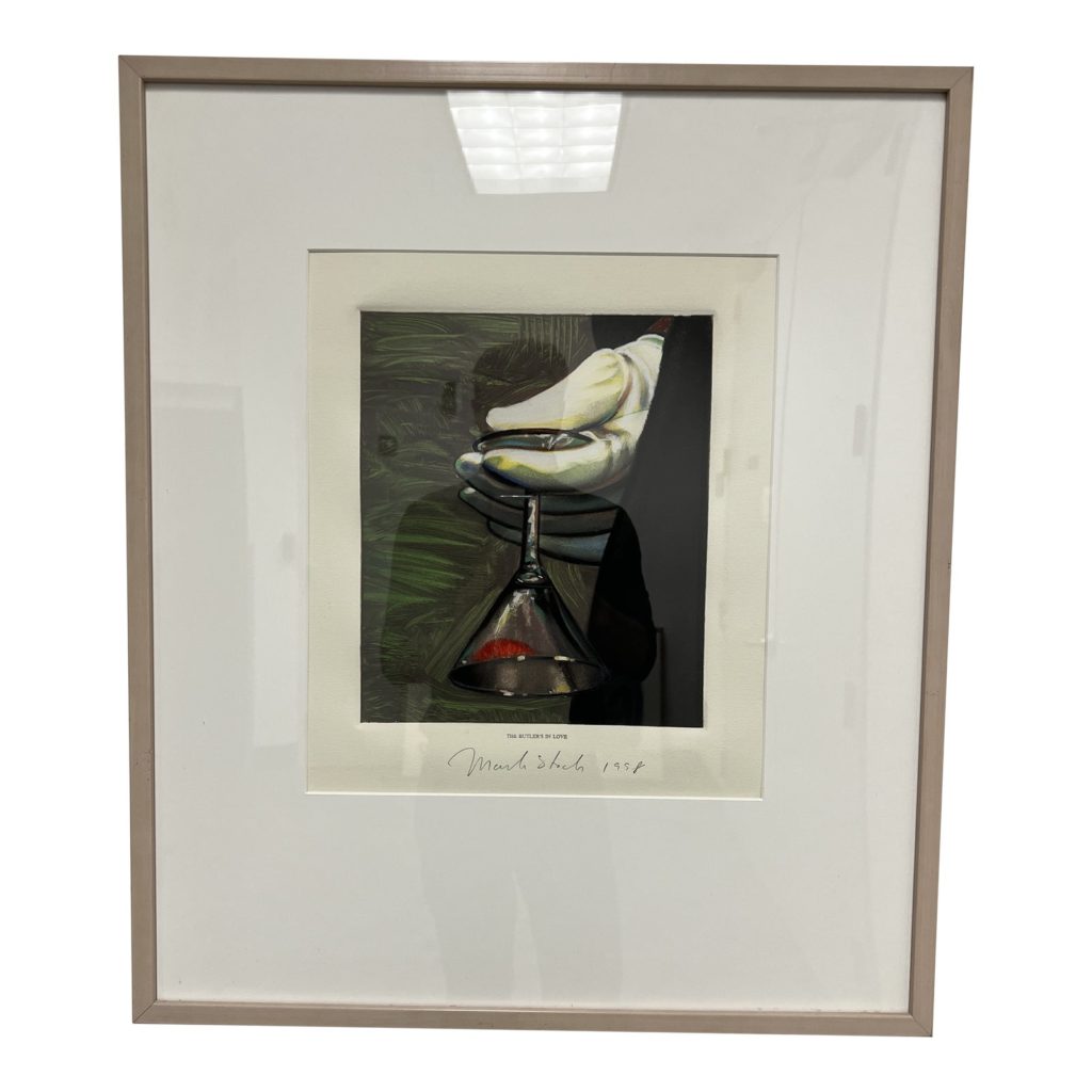 1996 Mark Stock “The Butler’s in Love” Monotype With Pastel | Design ...