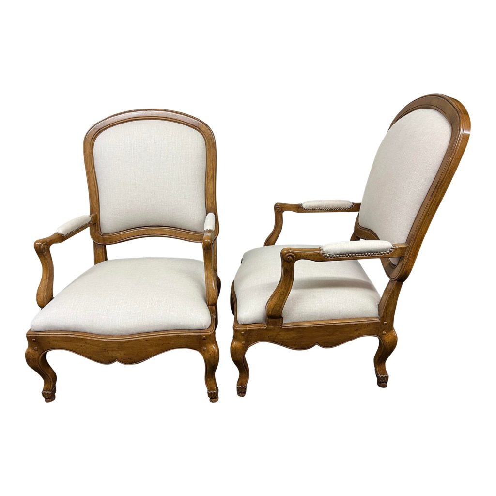 Formations Louis Arm Chairs, a Pair. Original Price: $8,000 - Design ...