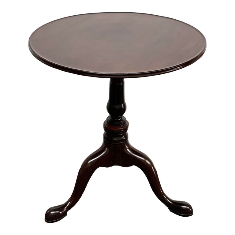 Tilt Top Round Side Table - Design Plus Gallery