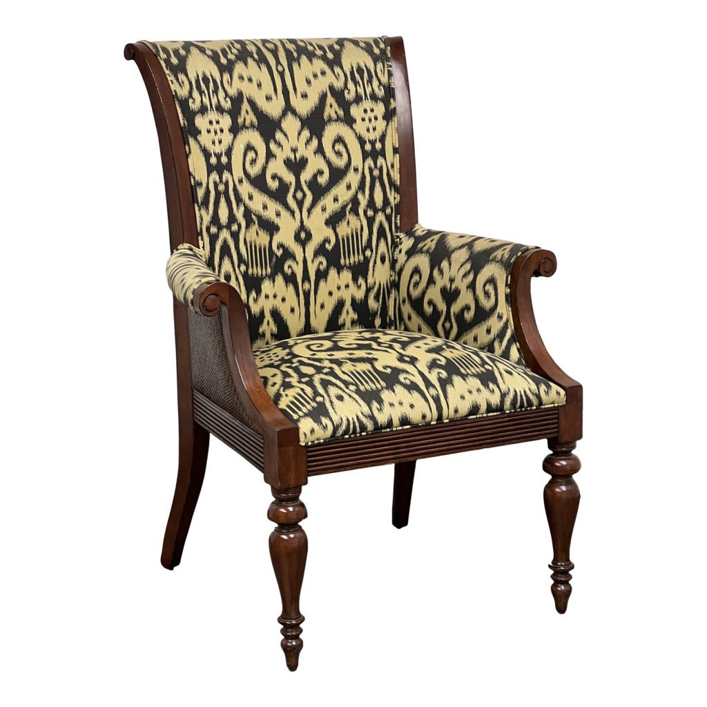 Ethan Allen Rattan Chair