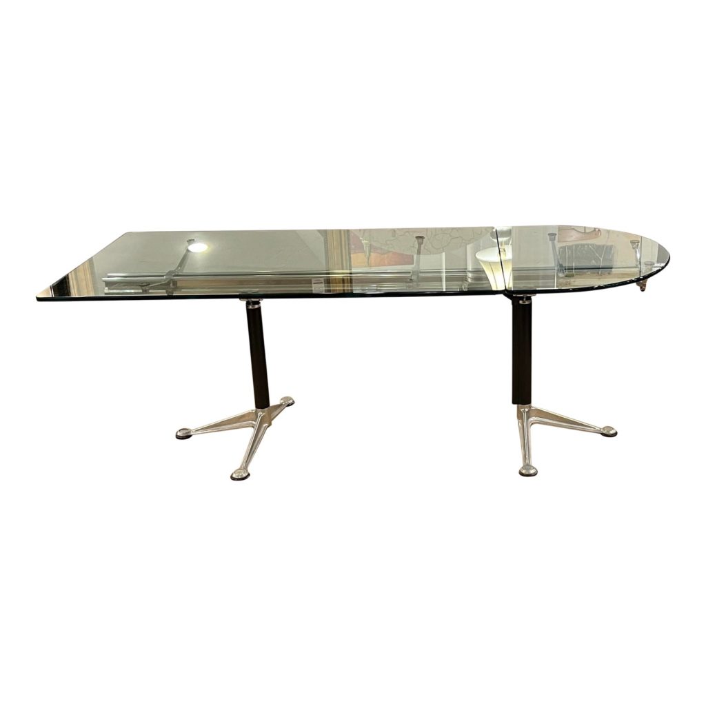 Herman Miller Burdick Group I-Beam Desk + Table. Original Price: $8,600 ...
