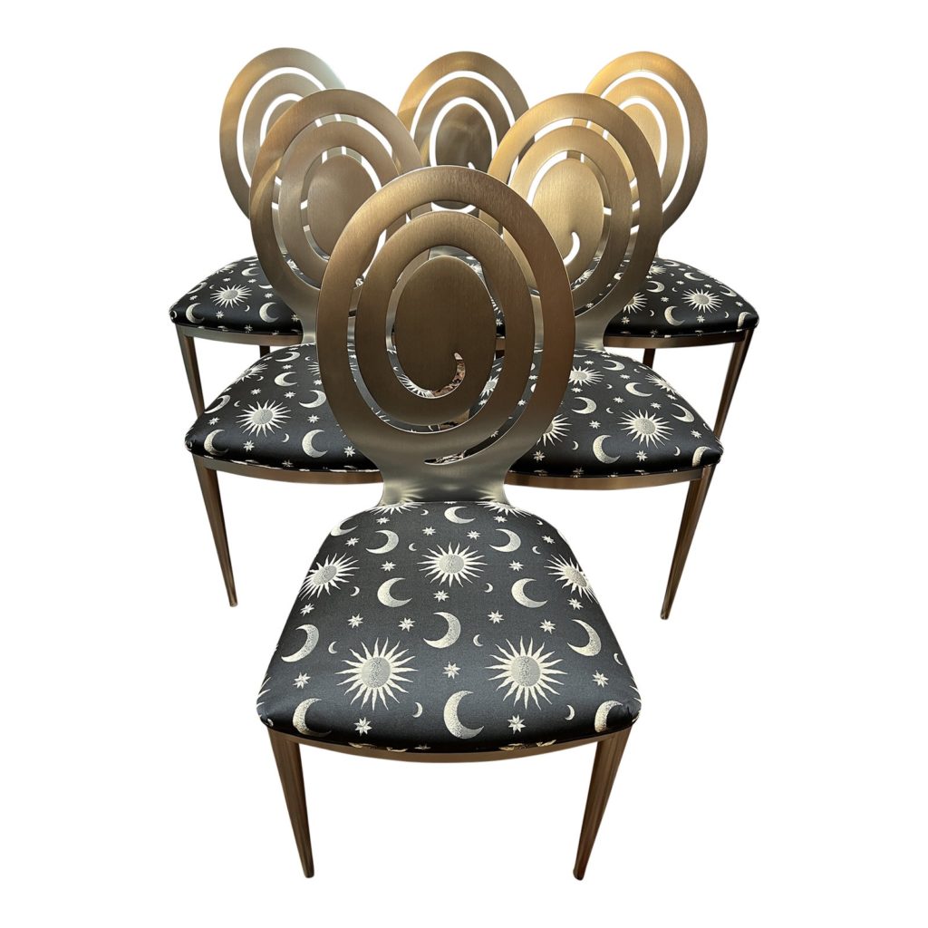 Ethan Allen Radius Collection Side Chairs, Set of Six - Design Plus Gallery