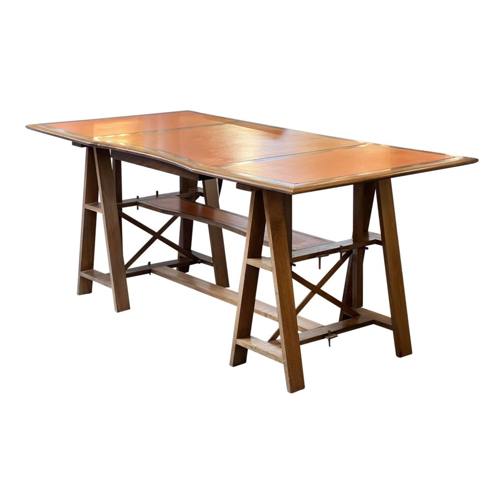 Vintage Campaign Adjustable Desk - Design Plus Gallery