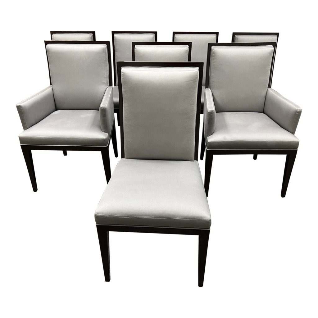 Custom Design Dining Chairs, Set of Eight - Design Plus Gallery