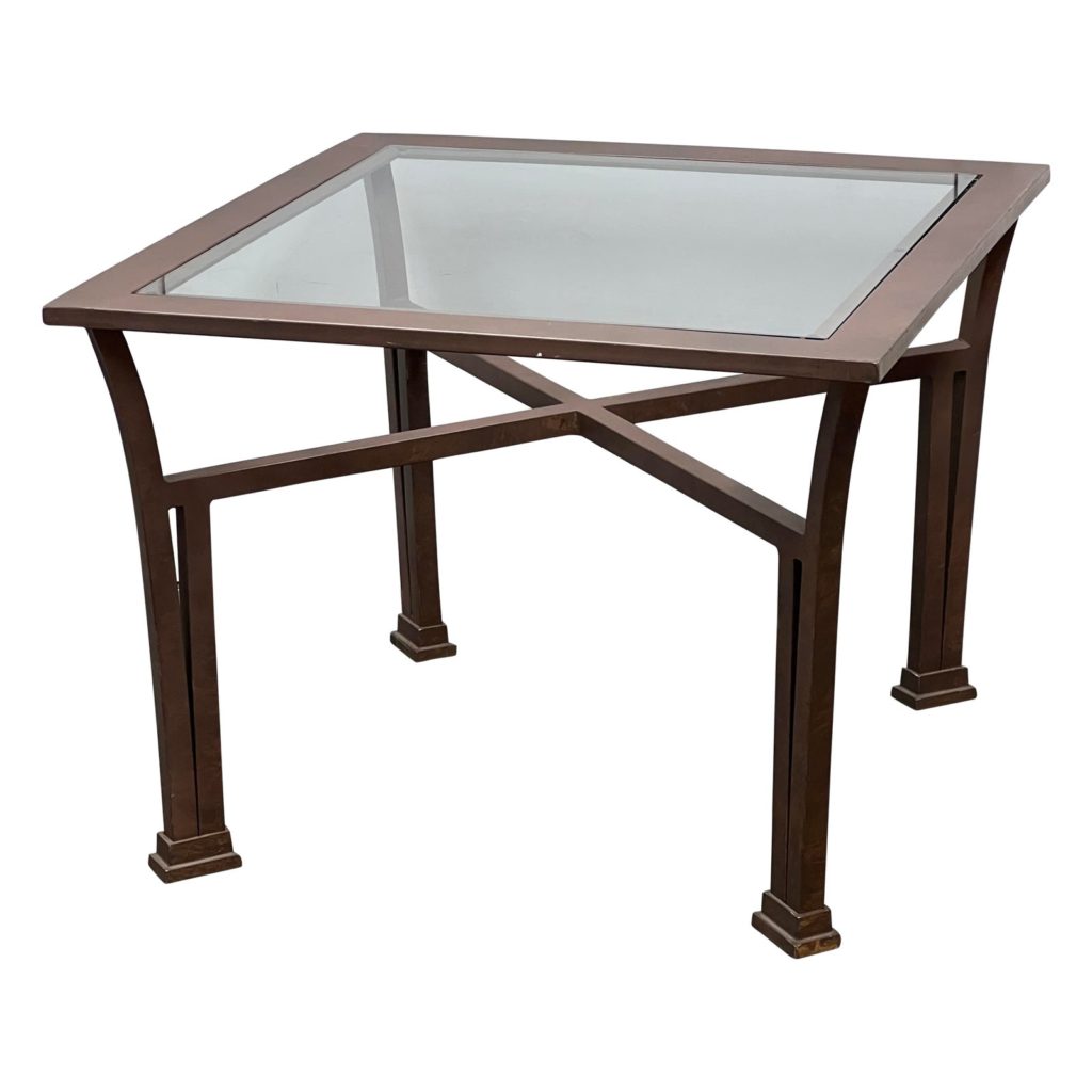 Cort Furniture 'Madison' Glass End Table - Design Plus Gallery