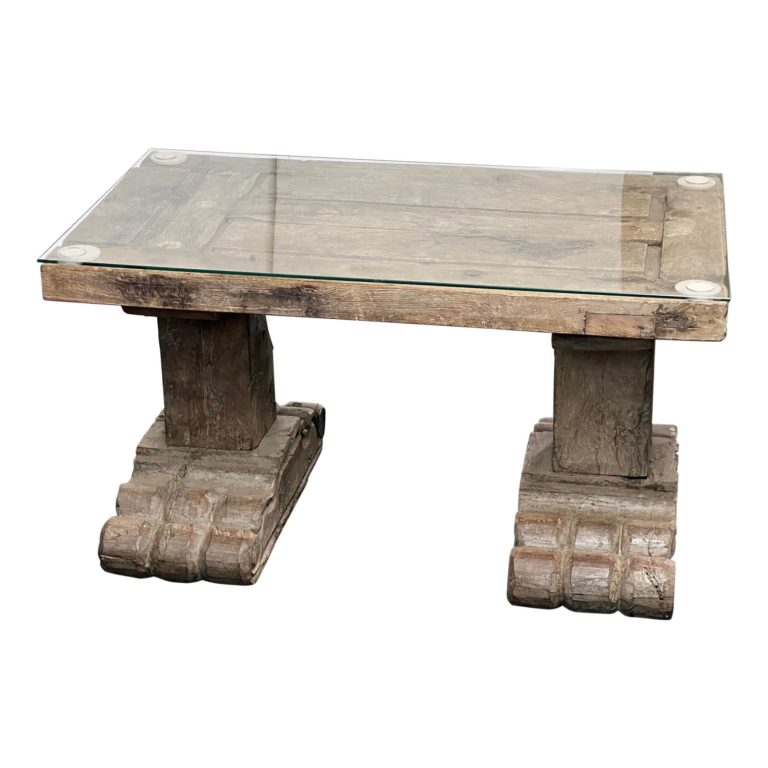 Custom Design Spanish Door + Corbel Coffee Table - Design Plus Gallery