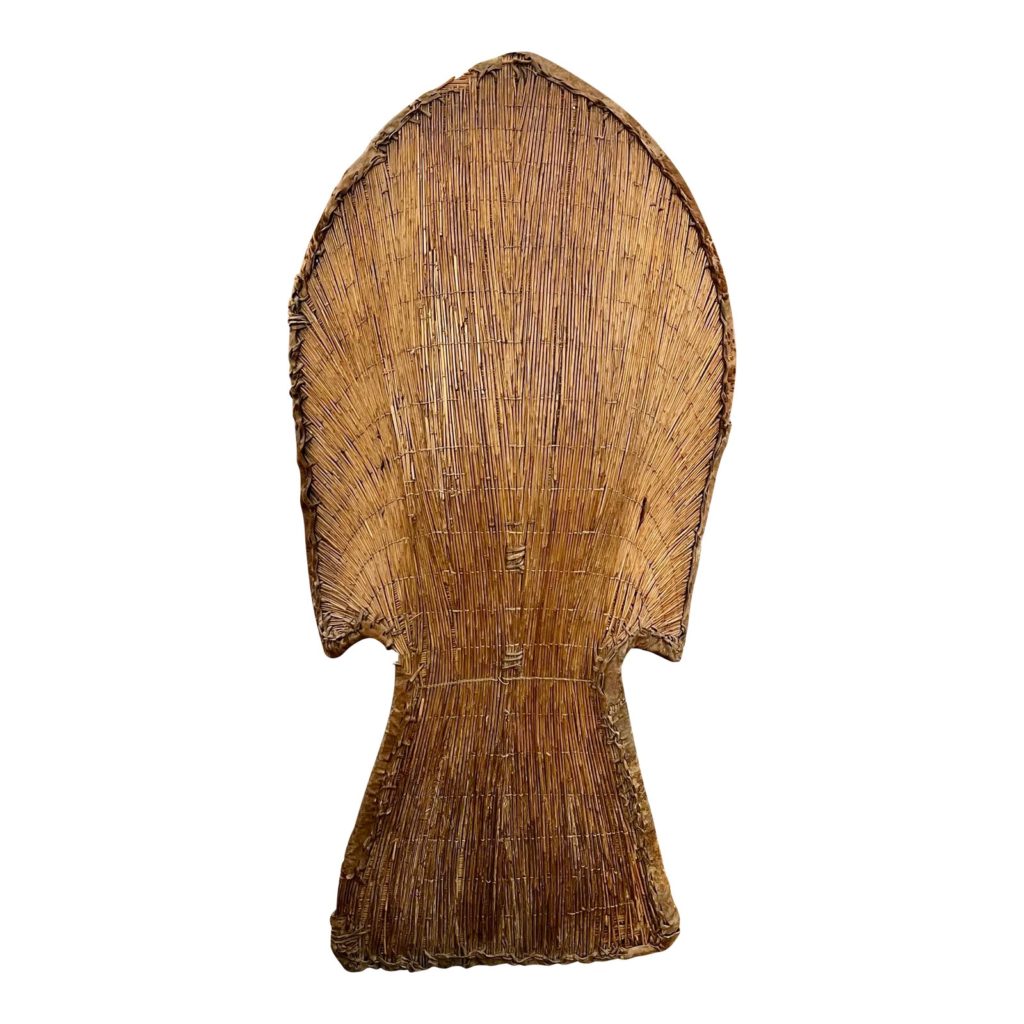 Vintage Massa Woven Shield, Central Africa - Design Plus Gallery