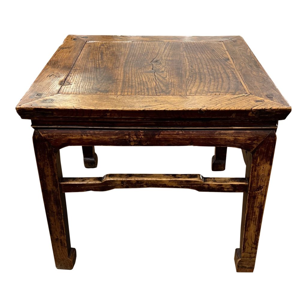 Vintage Asian Wood Side / Coffee Table - Design Plus Gallery