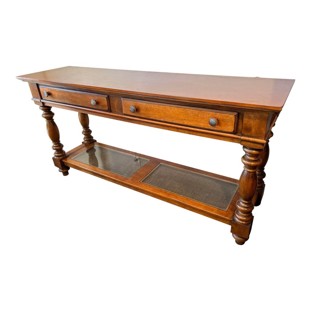Lane Furniture Two Drawer Console Table - Design Plus Gallery