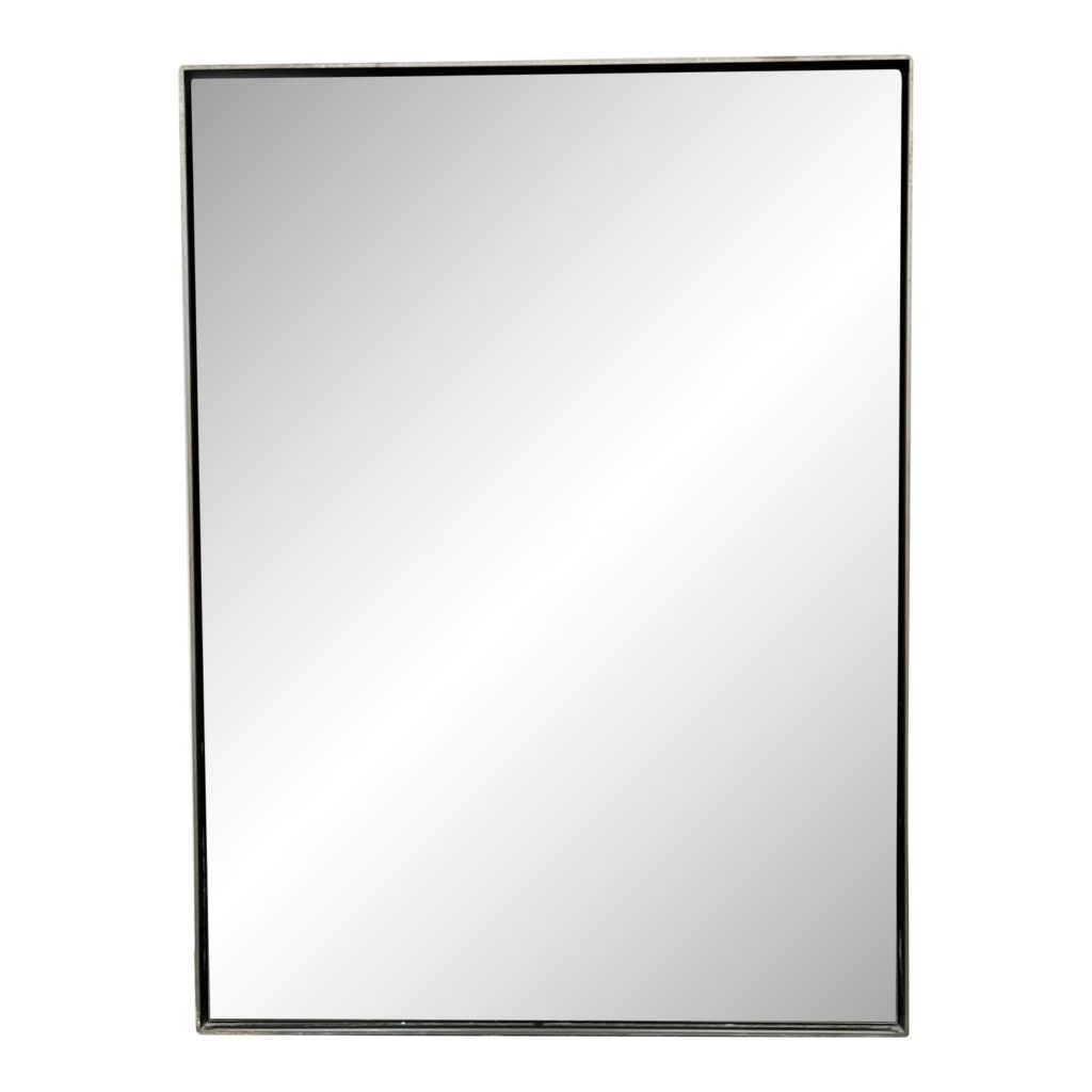 Restoration Hardware Custom Floating Metal Framed Wall Mirror - Design ...