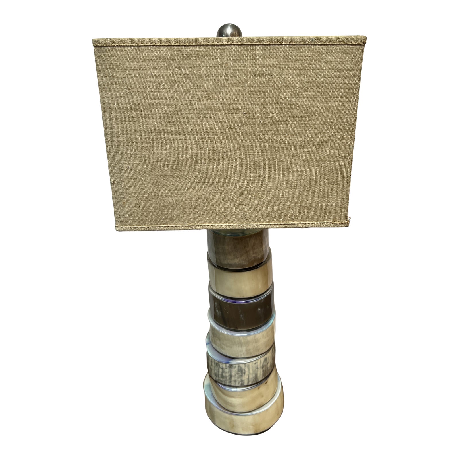 Jamie Young Stacked Horn Table Lamp. Original Price: $1,280 - Design ...