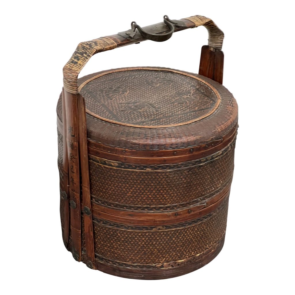 Antique Chinese Wedding Basket - Design Plus Gallery