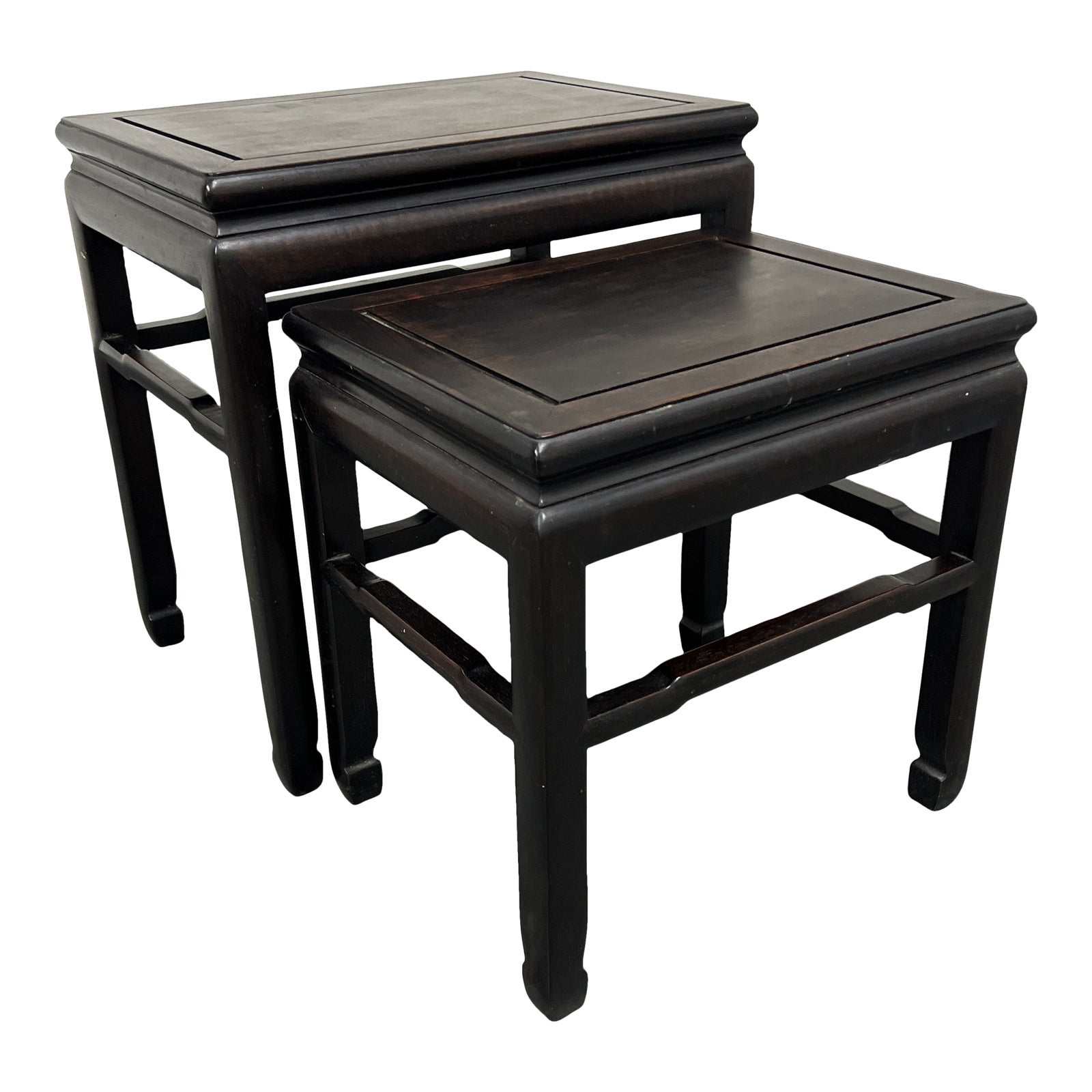 Vintage Thai Side Tables, a Pair | Design Plus Gallery