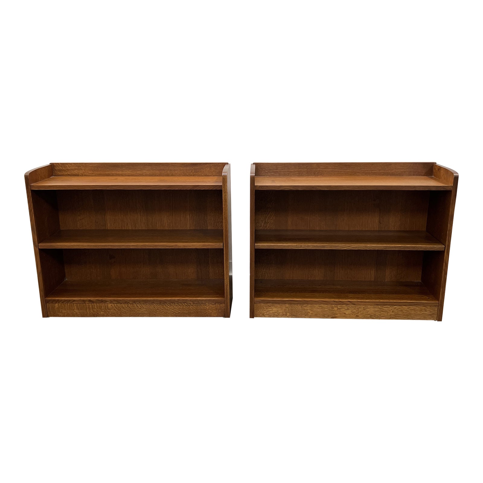Pair of Scandinavian Designs Teak 6 Shelf Bookcases | Design Plus Gallery