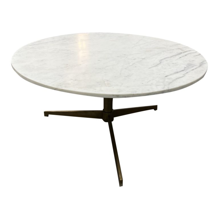 Round Adjustable Height Table From Coffee to Dining | Design Plus Gallery