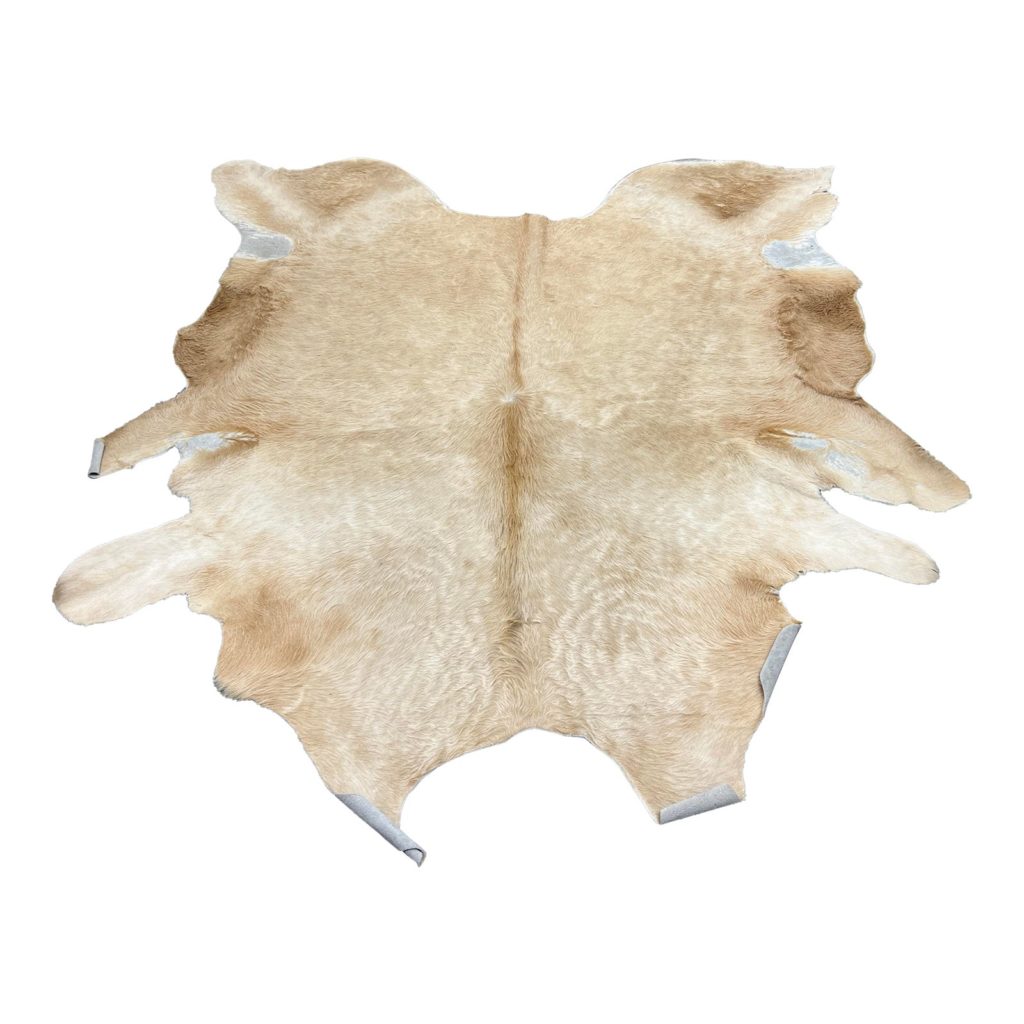 Genuine Cow Hair on Hide Area Rug - 7′1″ × 7′9″ - Design Plus Gallery