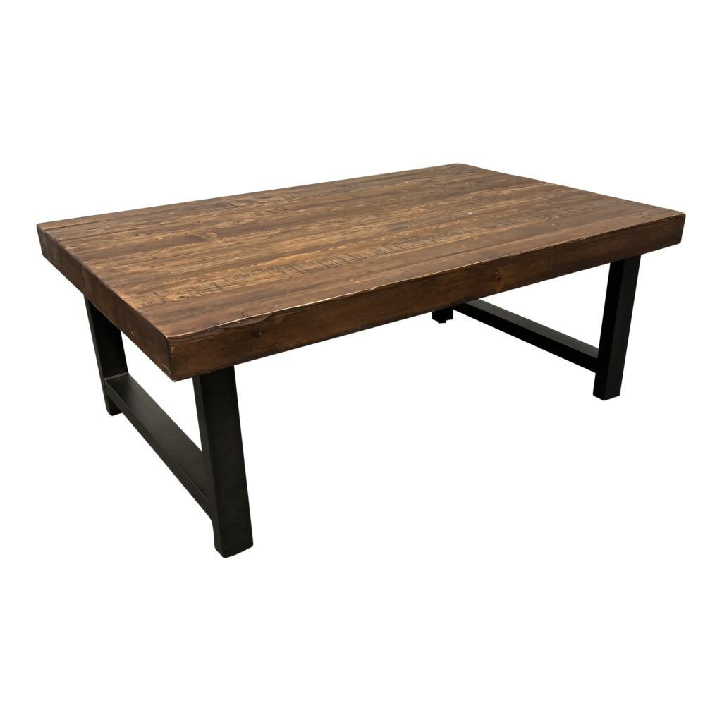 Pottery Barn Griffin Rectangular Reclaimed Wood Coffee Table. Original ...