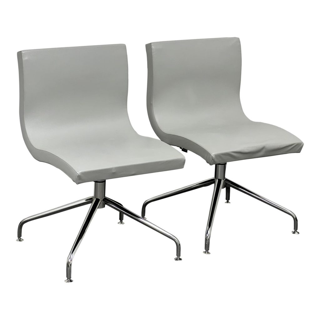 Ligne Roset Pascal Mourgue Sala Swivel Chairs, a Pair. Original Price ...