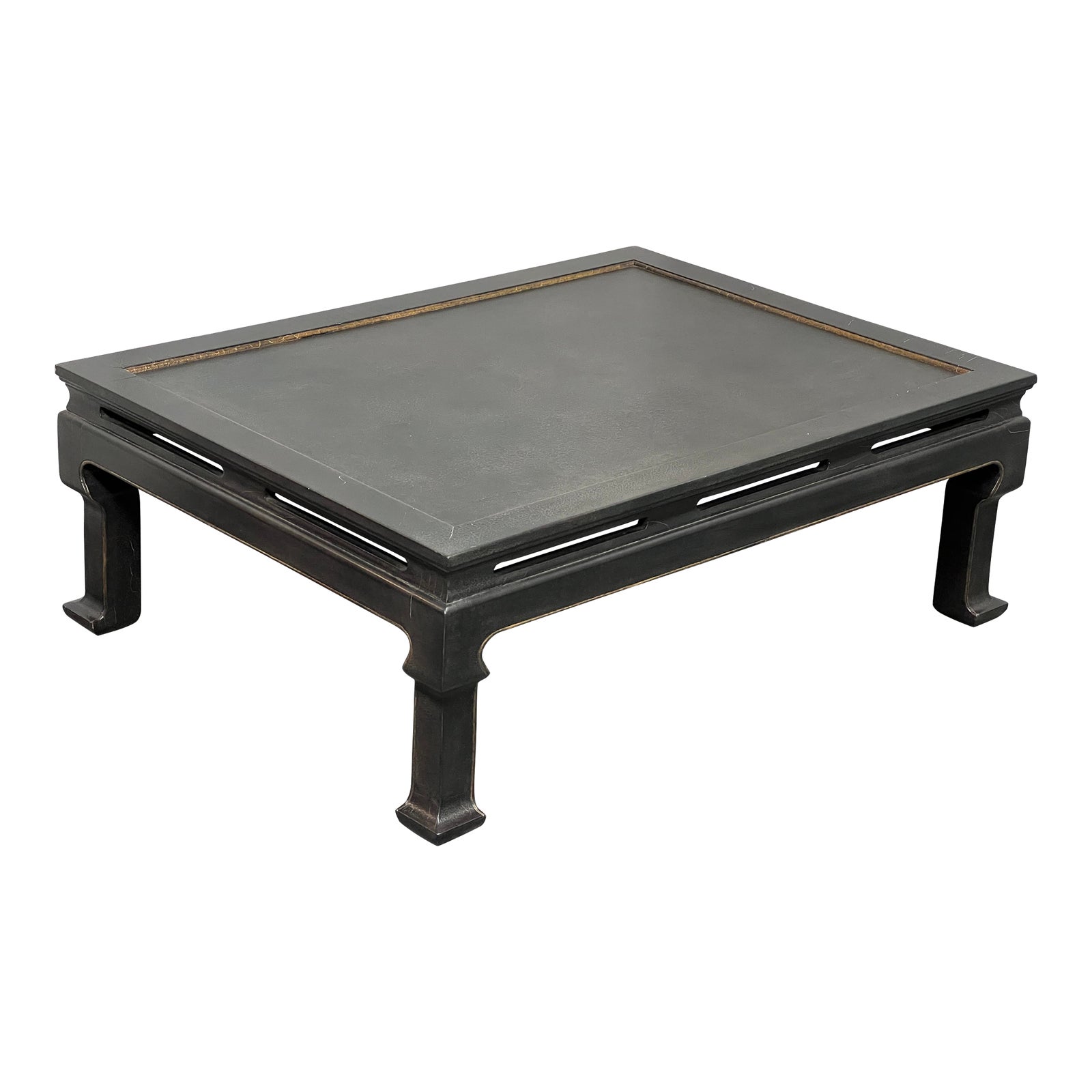 Antique French Rustic Green Pine Farm Dining Table / Desk | Design Plus ...