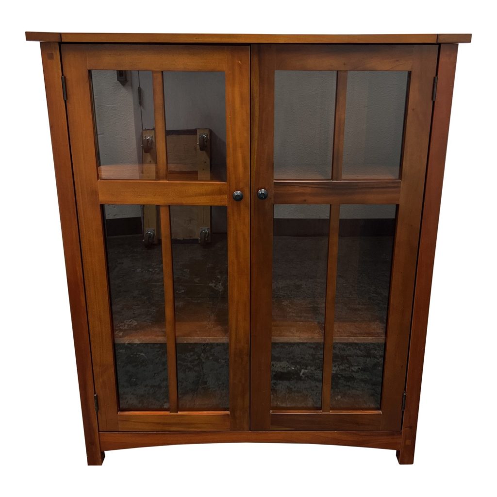 Contemporary Arts & Crafts Style Curio Cabinet | Design Plus Gallery