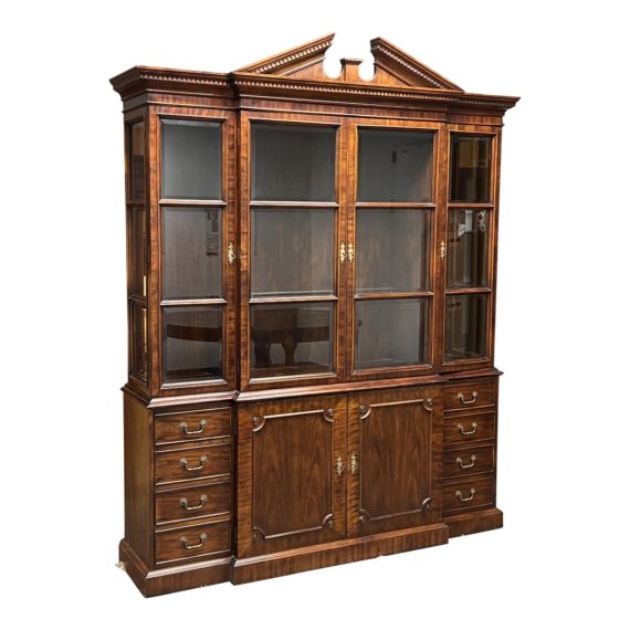 Two piece china cabinet store