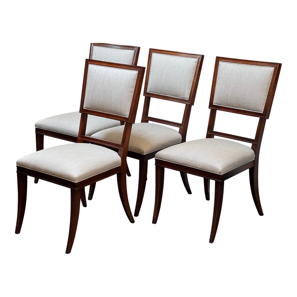 Hickory Chair Company Ilsa Open Panel Side Chairs, Set of 4. Original ...