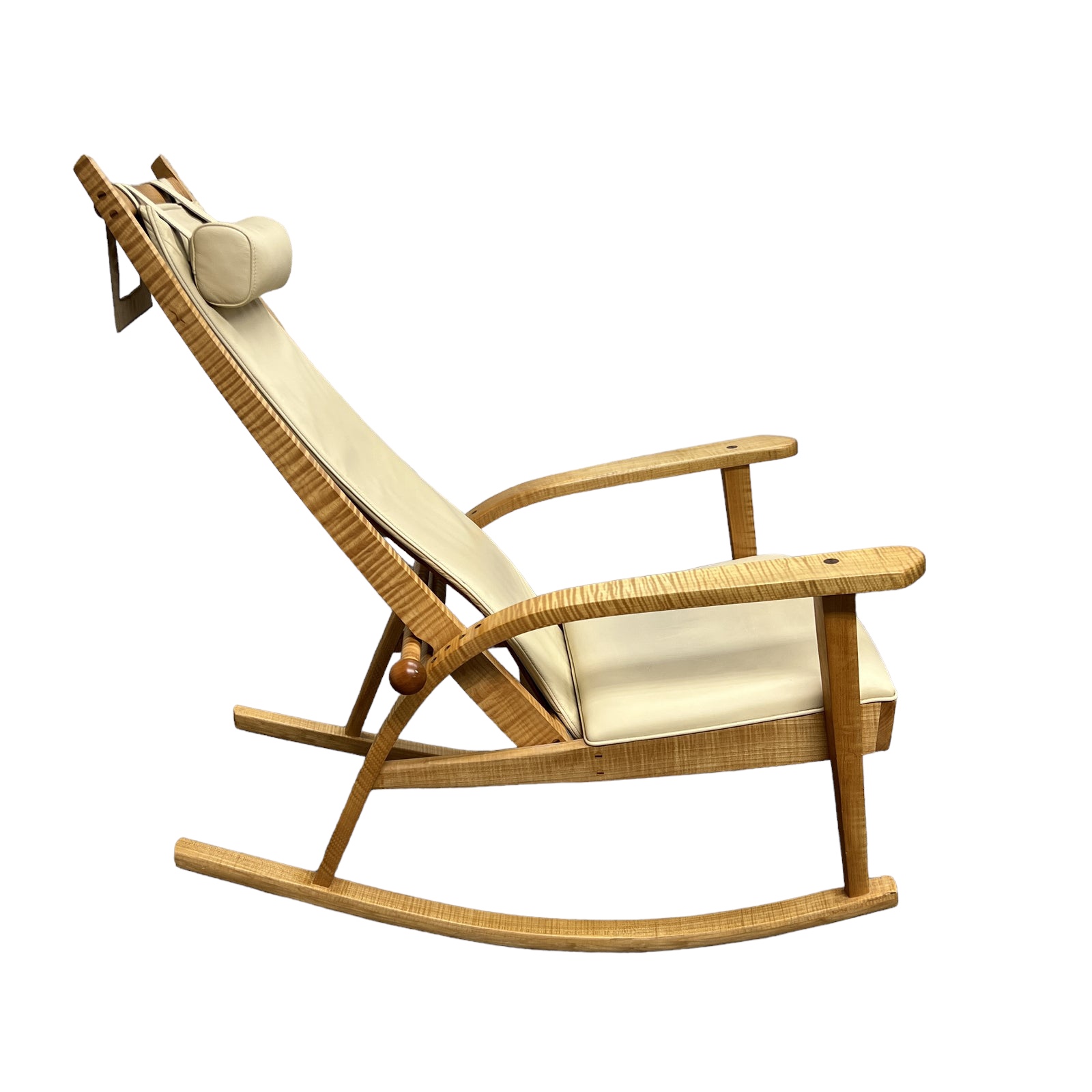 Robert Erickson Woodworking South Yuba Floating Back Rocking Chair ...
