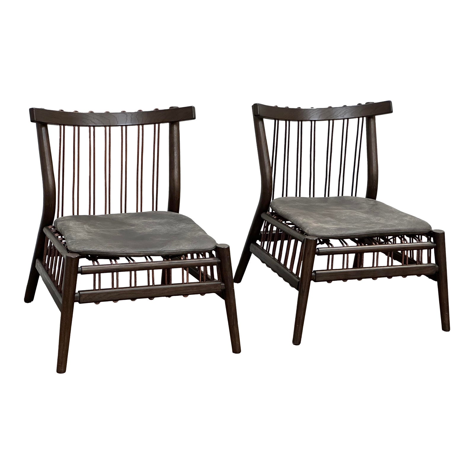 Lazy Boy Wingback Reclining Chairs, a Pair | Design Plus Gallery