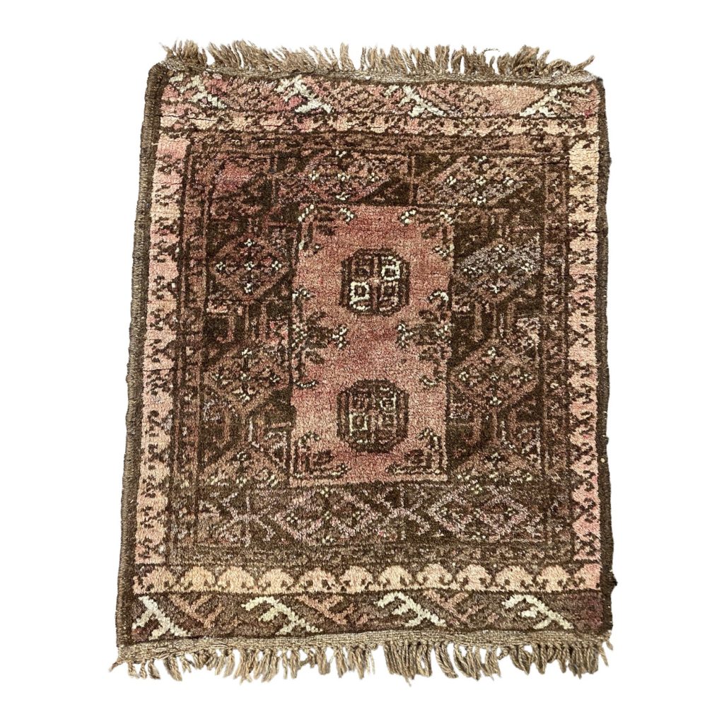 Persian Prayer Rug - 1′8″ × 2′1″ - Design Plus Gallery