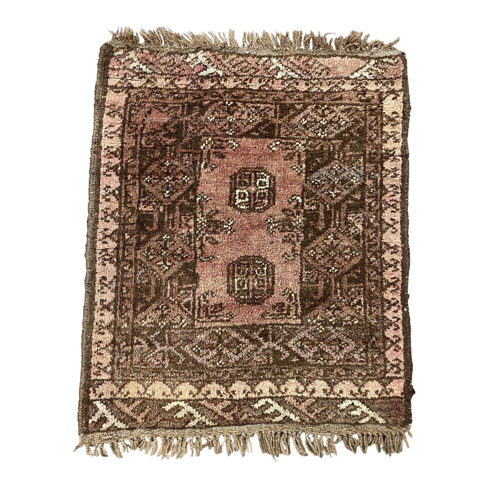 Persian Prayer Rug - 1′8″ × 2′1″ - Design Plus Gallery