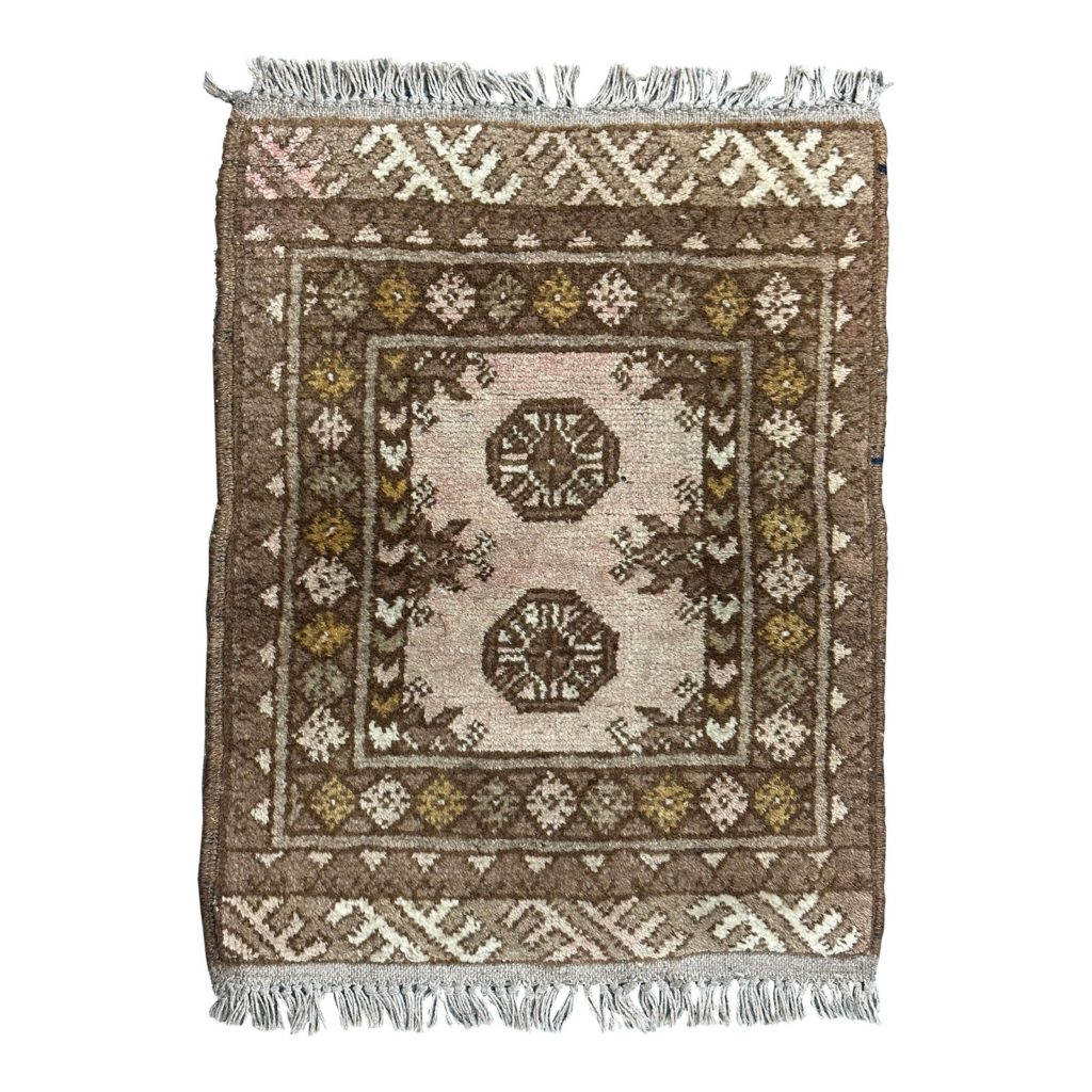 Persian Prayer Rug - 1′8″ × 2′4″ - Design Plus Gallery